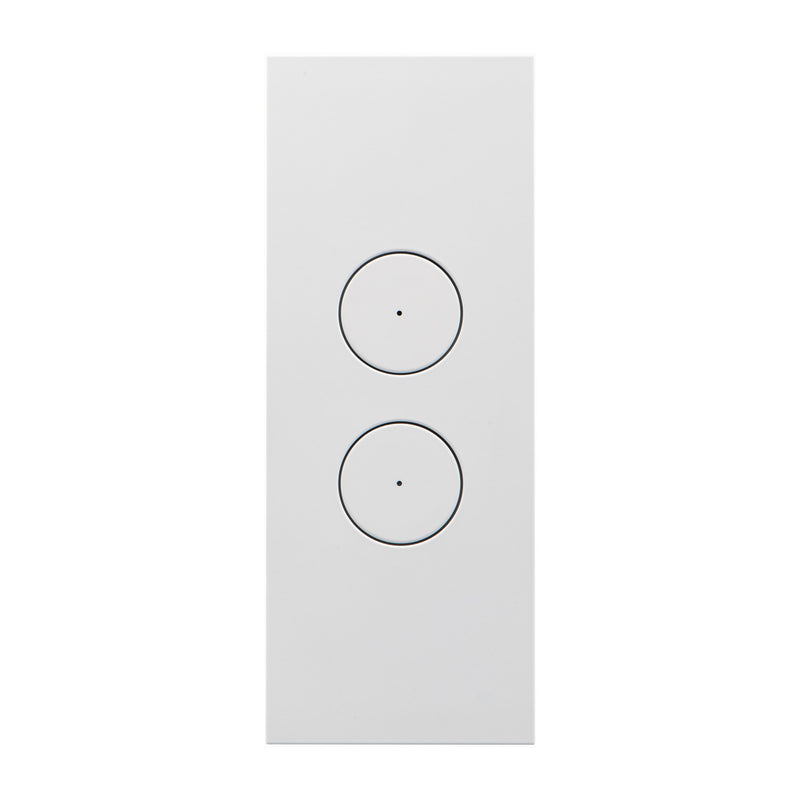 Clipsal Grid and Cover Architrave, Saturn Zen, 2 Gang Zen White- Z4062 ...