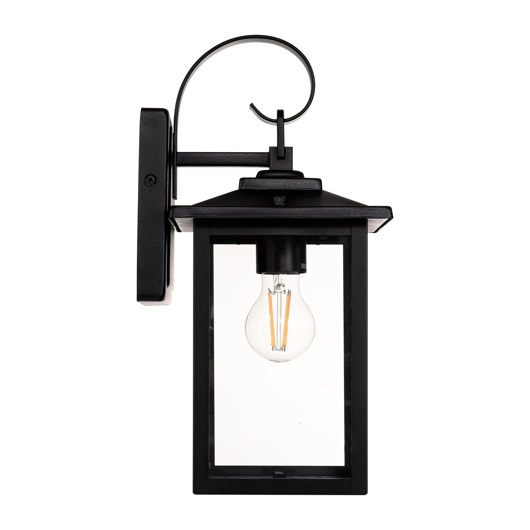 Havit Madix Galvanised Iron Exterior Wall Lights 2700K Black 8W 240V I