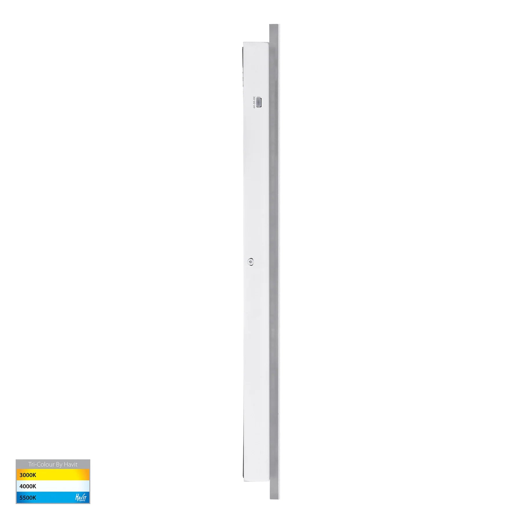 Havit Barline Shadow 600mm Exterior Wall Lights Tri- Aluminium White 9