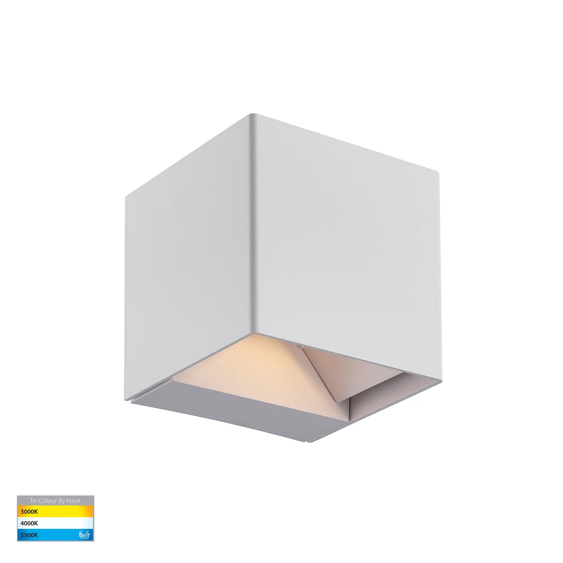 Havit Celes Square Up & Down Exterior Wall Lights Tri- Polycarbonate W