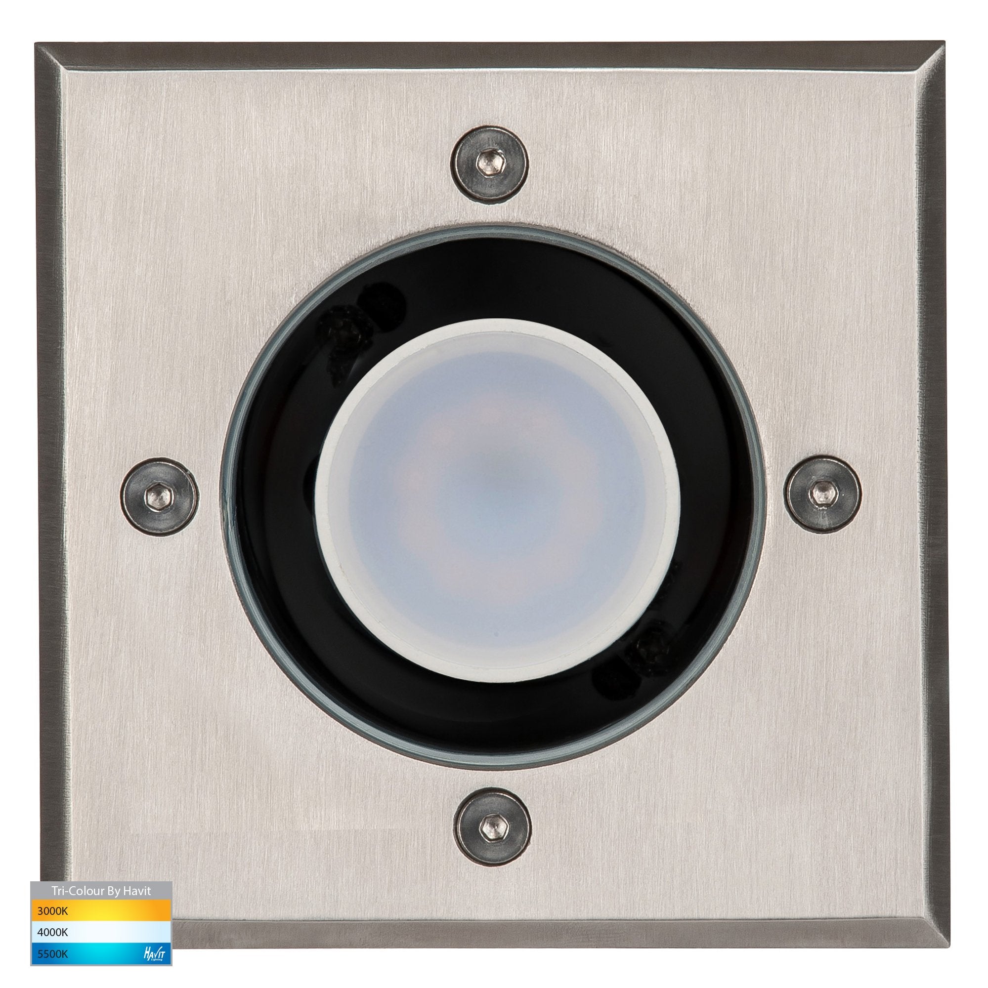 Havit Metro Square Inground Light Garden Step and Up Lights Tri- 316 S